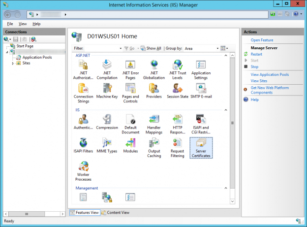 Enabling SSL on Windows Server Update Services (WSUS) - Jack Stromberg