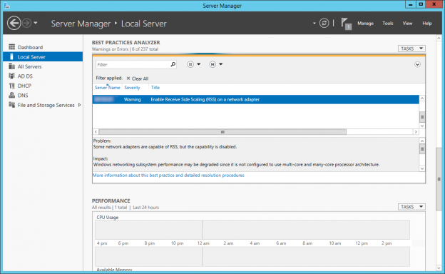 Warning Enable Receive Side Scaling Rss On A Network Adapter Jack Stromberg