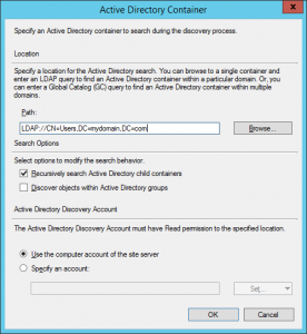 System Center 2012 R2 Configuration Manager - Discovery Methods and ...