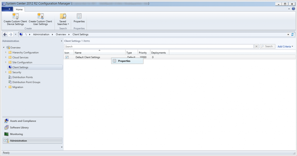 System Center 2012 R2 Configuration Manager - Client Web Service Point and Deploying the SCCM ...