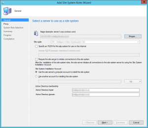 System Center 2012 R2 Configuration Manager - Client Web Service Point and Deploying the SCCM ...