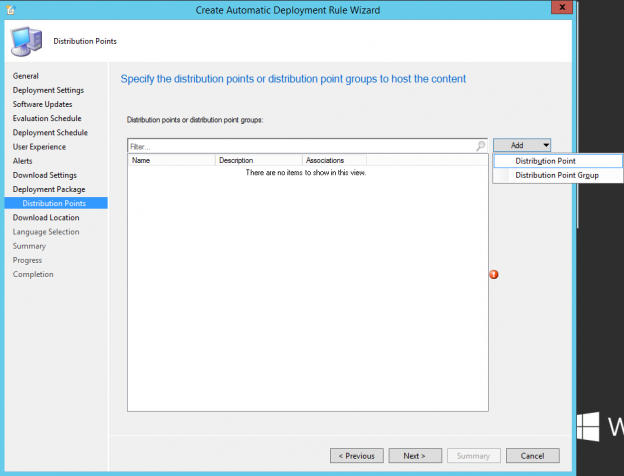 System Center 2012 R2 Configuration Manager Deploying Endpoint