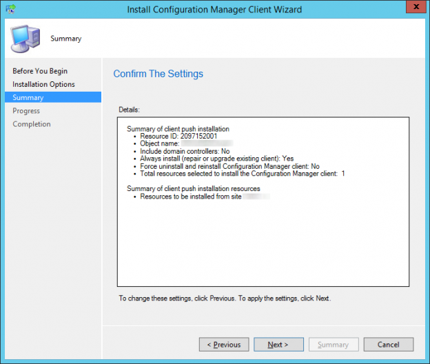 System Center 2012 R2 Configuration Manager - Client Web Service Point ...