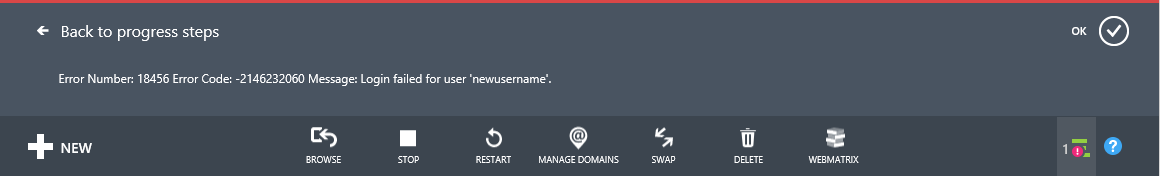 Azure Error Number 18456 Error Code 2146232060 Message Login 