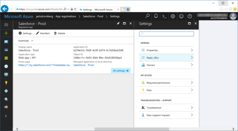 Tutorial Configuring An Azure Acitve Directory Aad Application To Leverage Multiple Reply