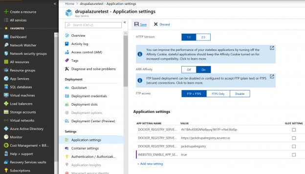 Deploying Drupal on an Azure App Service Linux Docker Container - Jack Stromberg