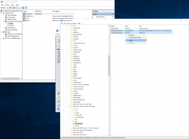DPM 2016 - Anonymous / Open Relay for SMTP Notifications - Jack Stromberg