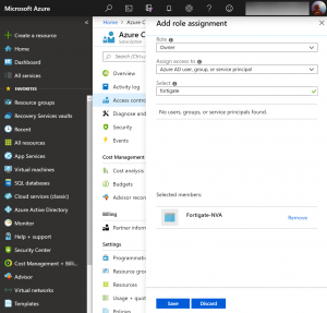 Deploying FortiGate Virtual Appliances (FortiGate-VM) on Azure - Jack ...